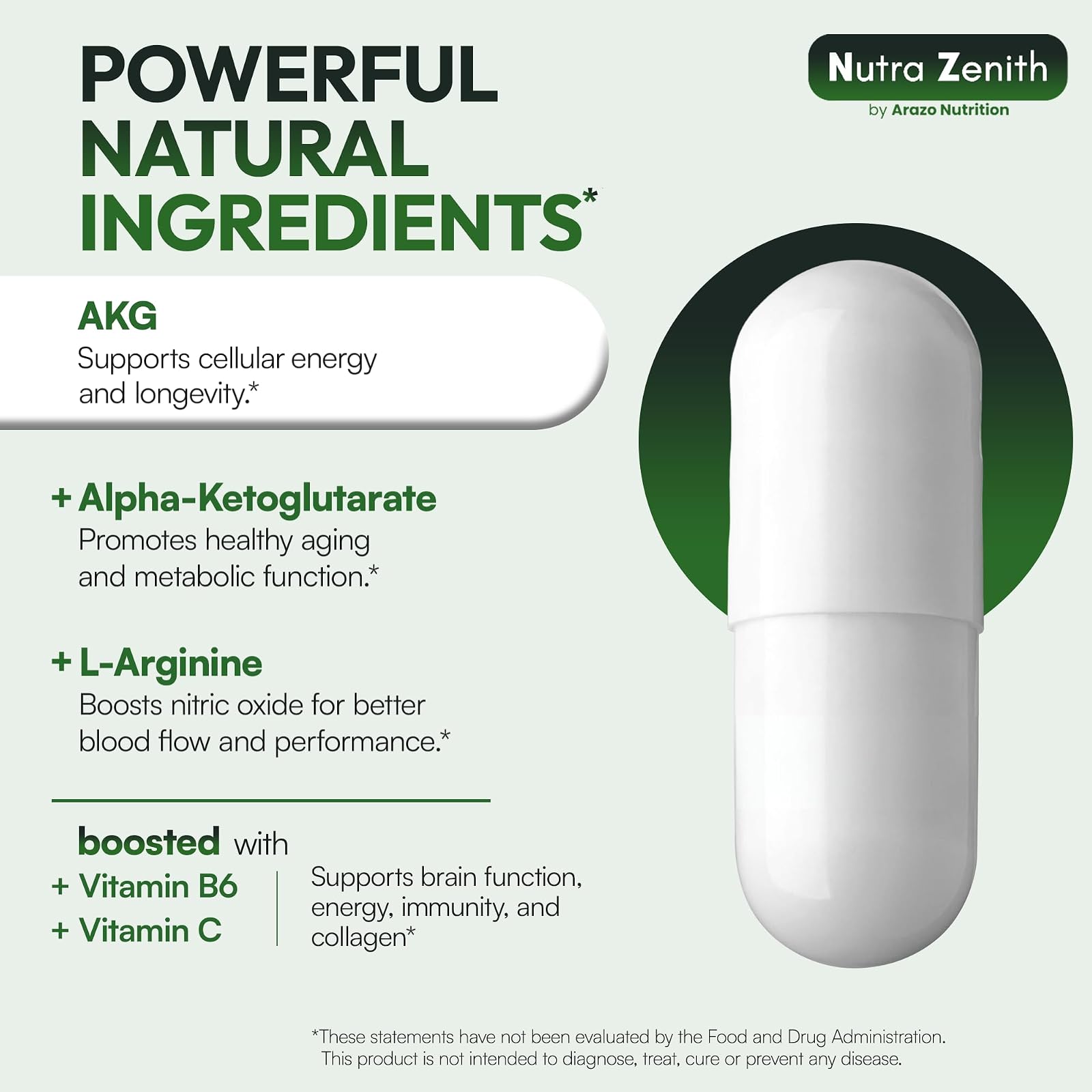 AKG multivitamins for youthful skin