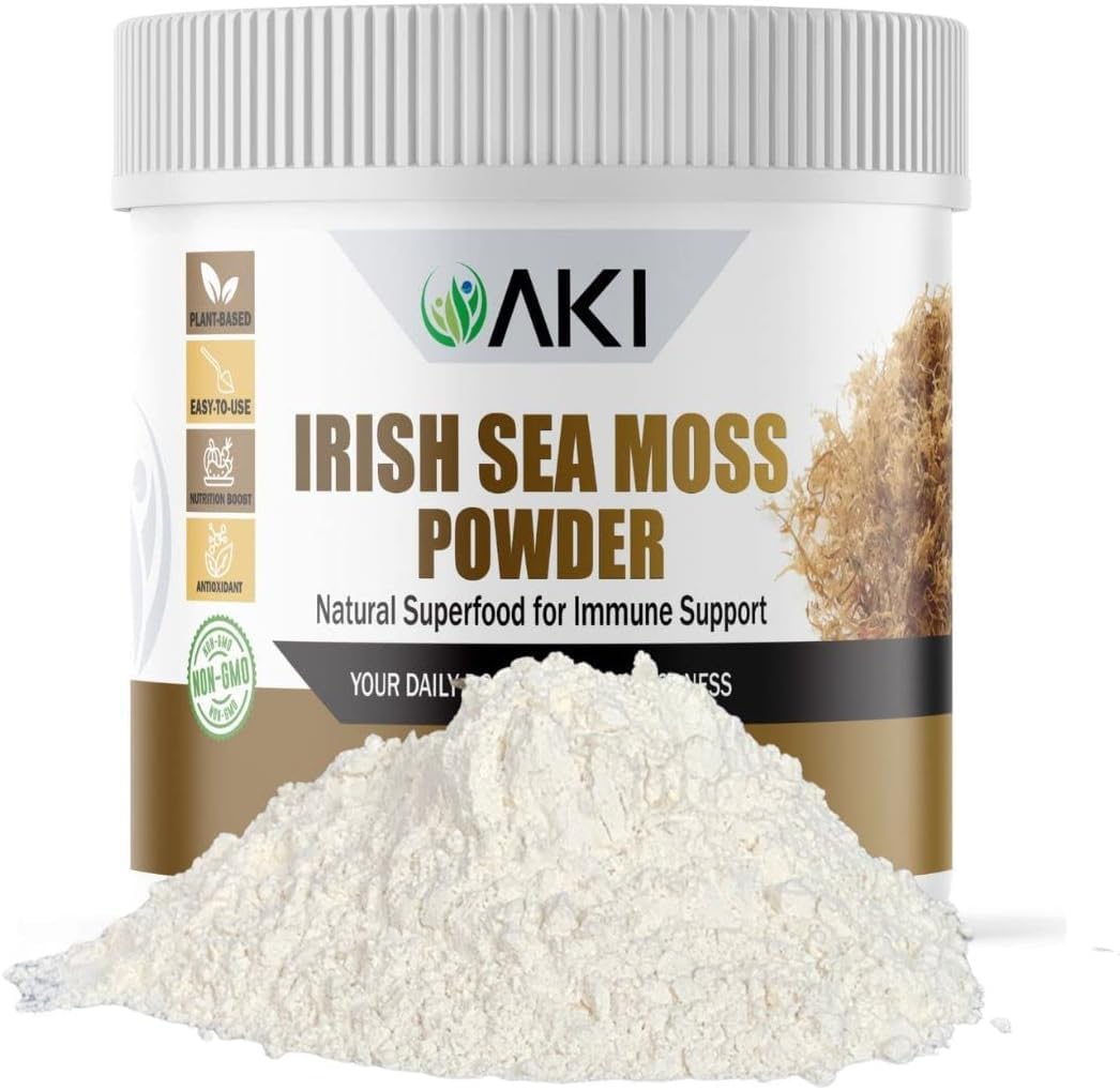 AKI Irish Sea Moss Powder benefits