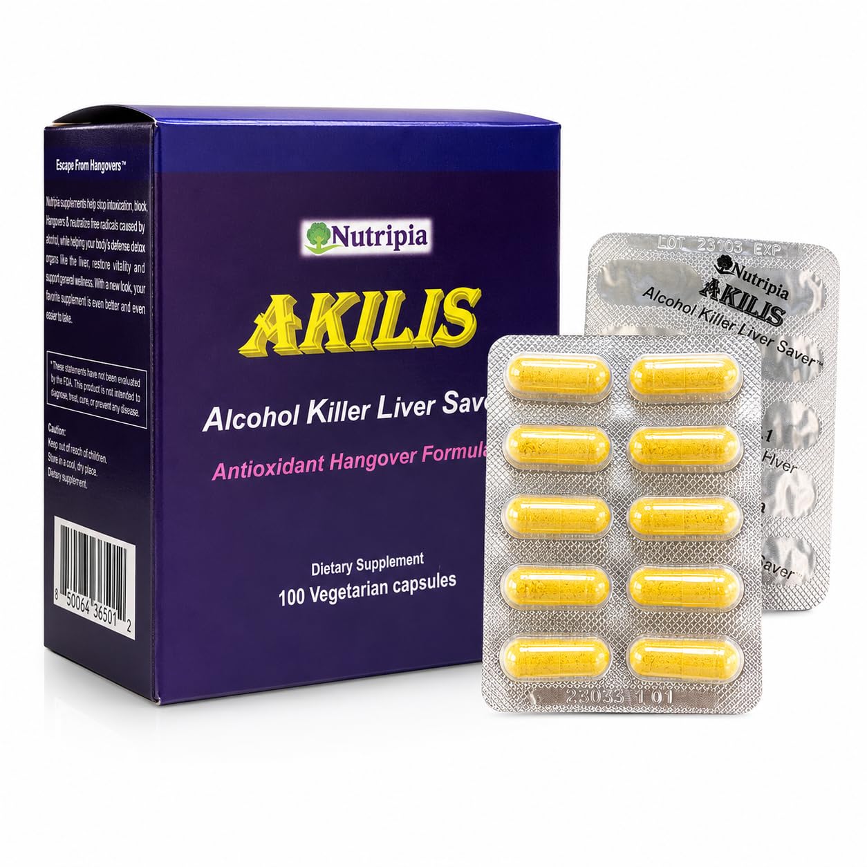 Akilis Liver Support herbal supplement