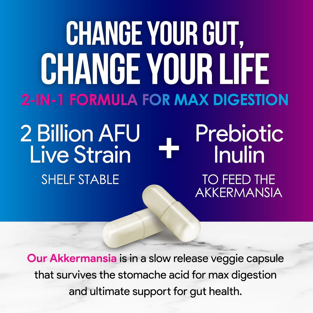 Akkermansia 2 billion AFU benefits