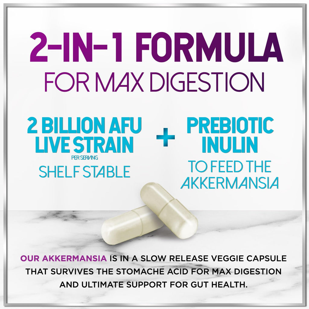Akkermansia 2 billion AFU capsules