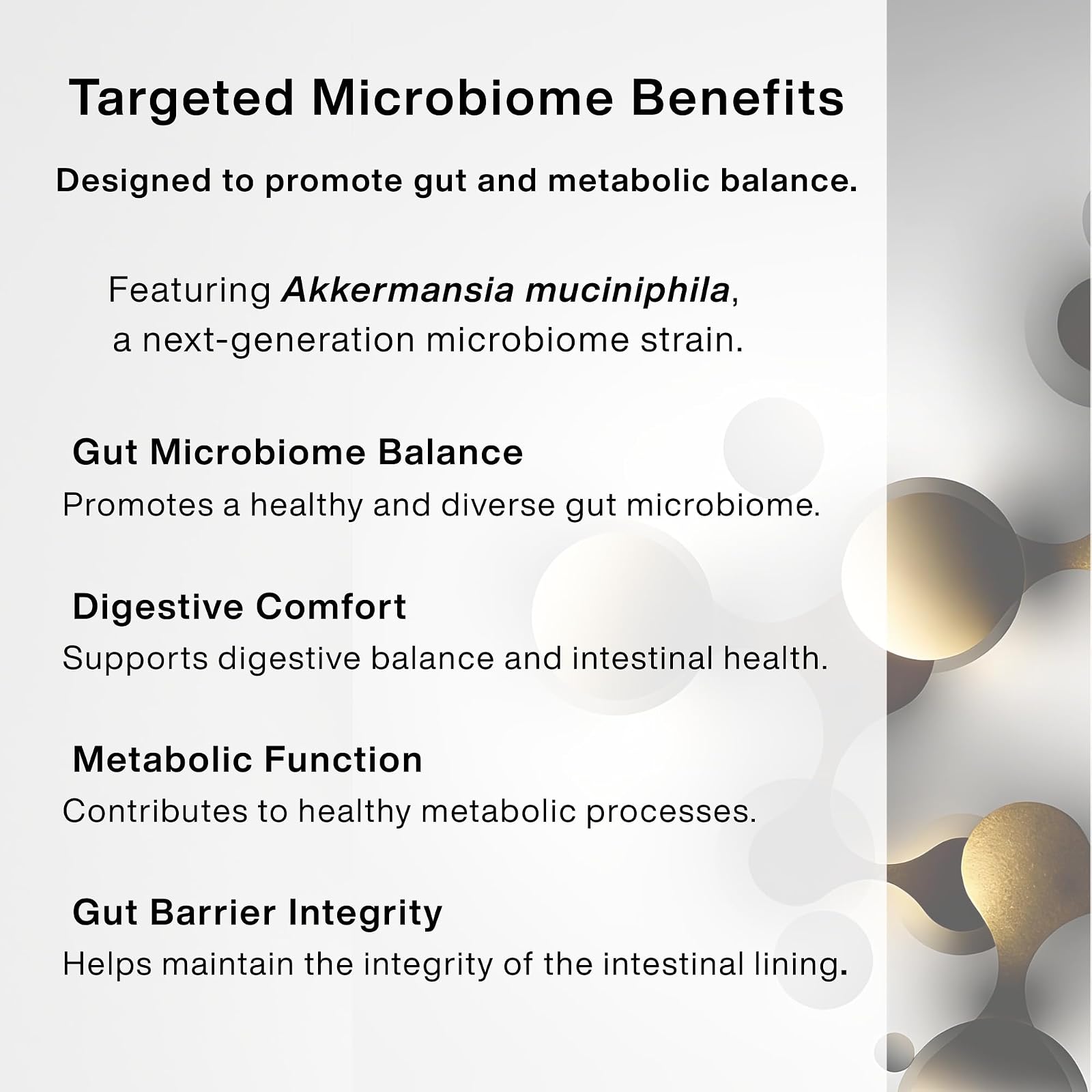 Akkermansia 60 capsules for gut flora