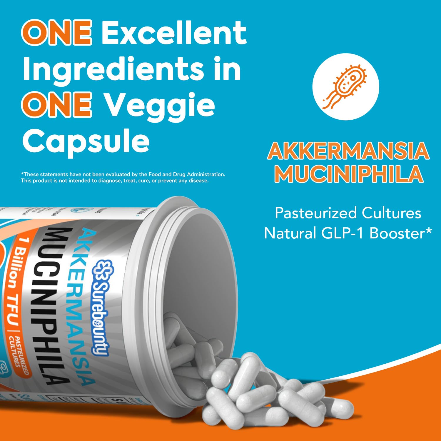 Akkermansia capsules for immune boost