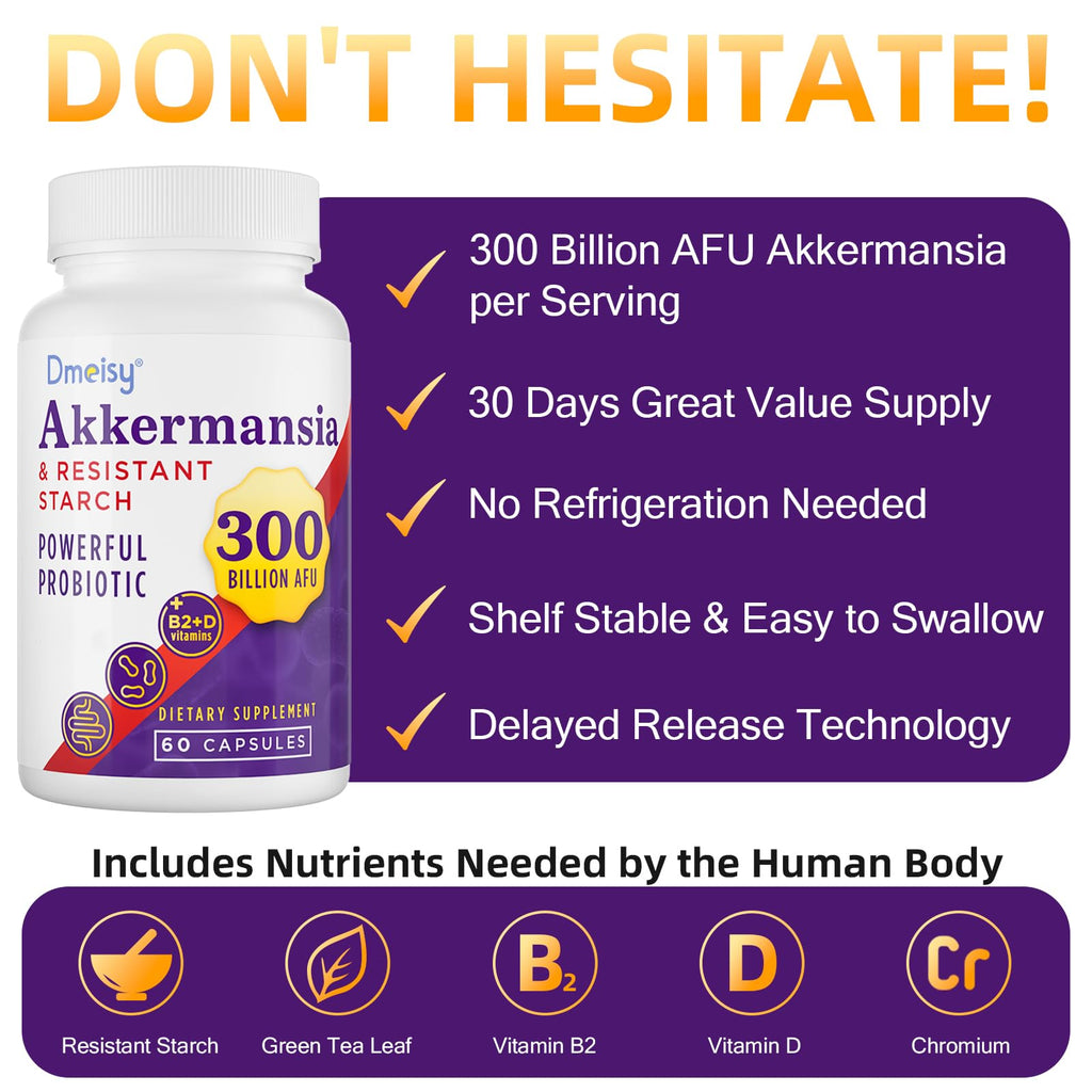 Akkermansia digestive health capsules