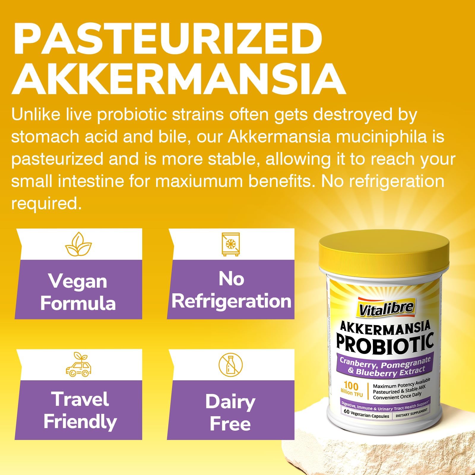 Akkermansia Muciniphila for immune support