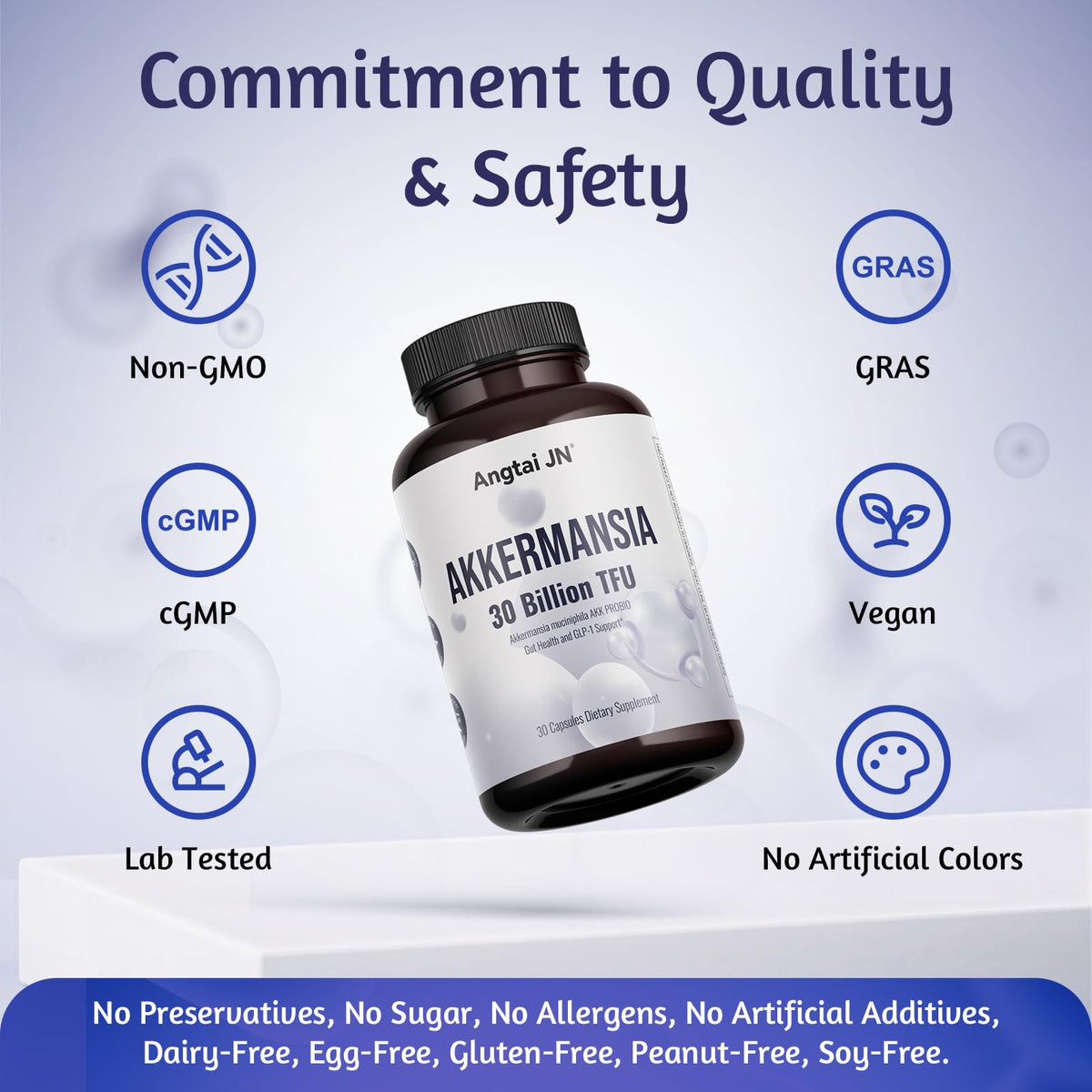 Akkermansia Muciniphila for overall wellness