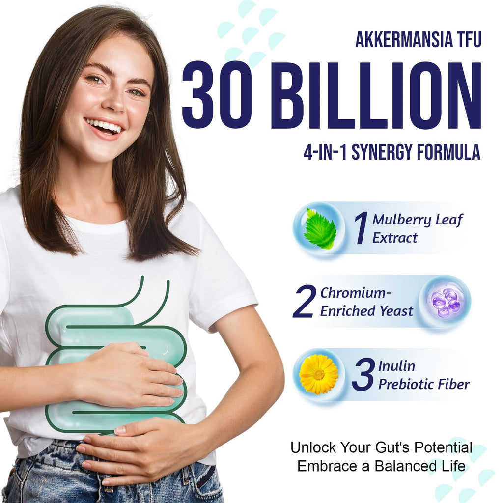 Akkermansia Muciniphila gut microbiome booster
