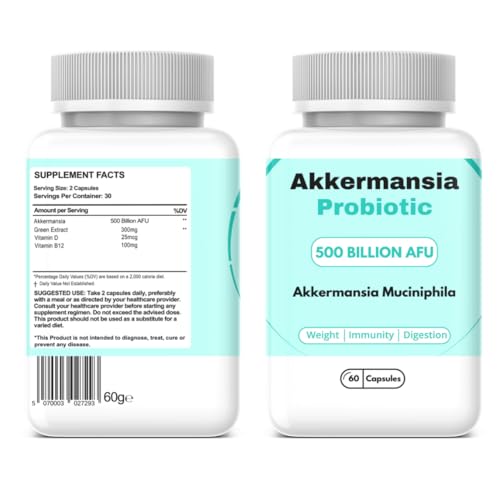 Akkermansia Muciniphilia for healthy gut flora