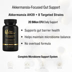 Akkermansia probiotic for gut balance