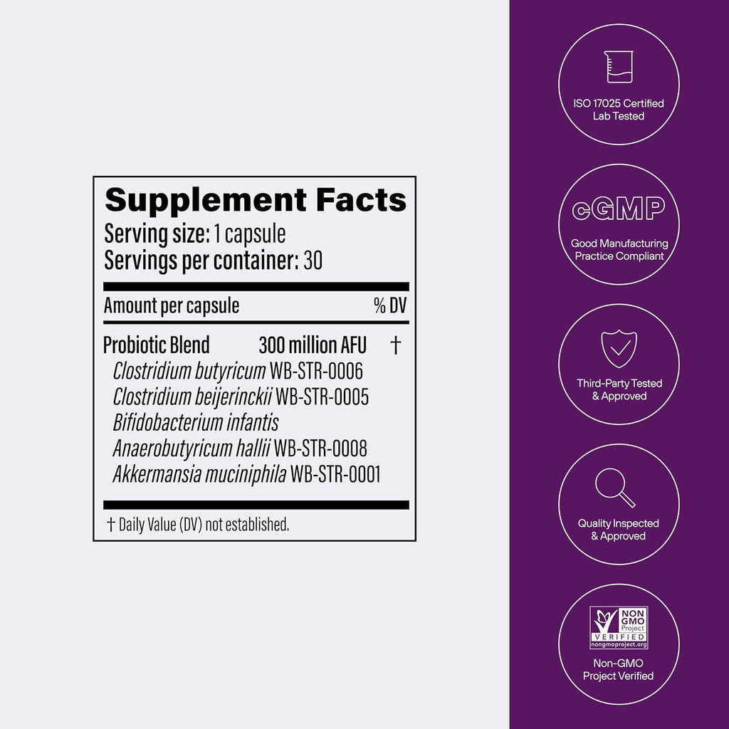 Akkermansia probiotic for immune support