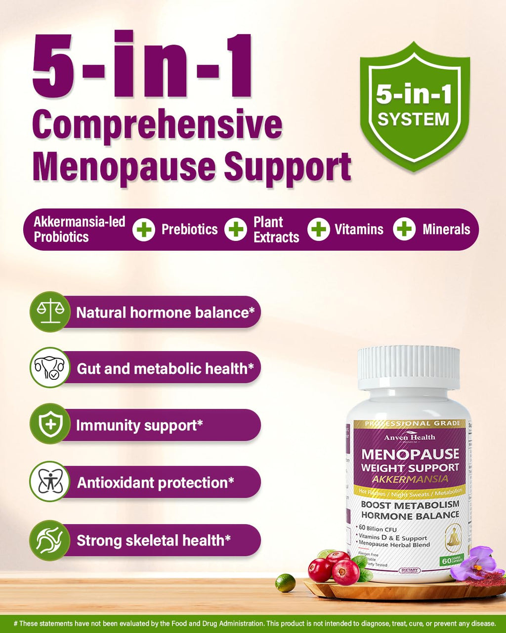 Akkermansia probiotics 120 capsules