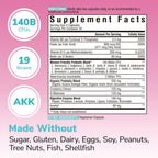 Akkermansia probiotics for digestive support