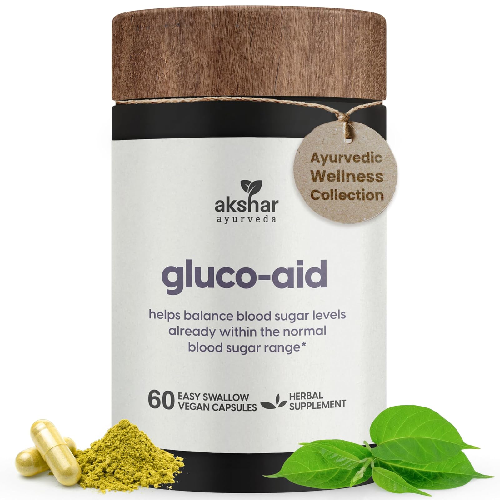 AKSHAR Ayurveda Gluco Support capsules