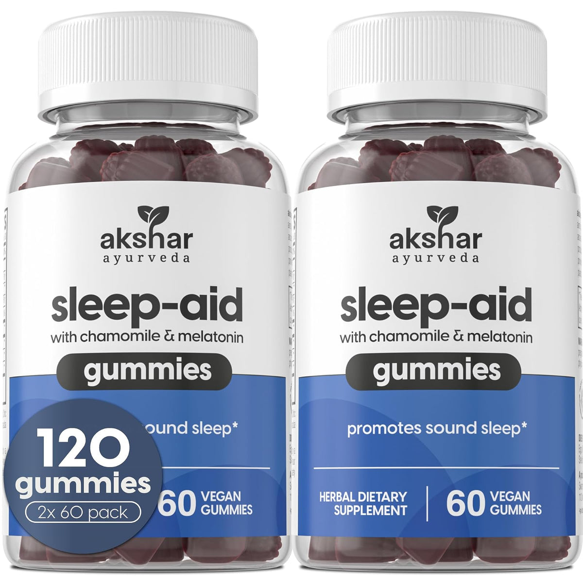 AKSHAR sleep gummies for restful nights