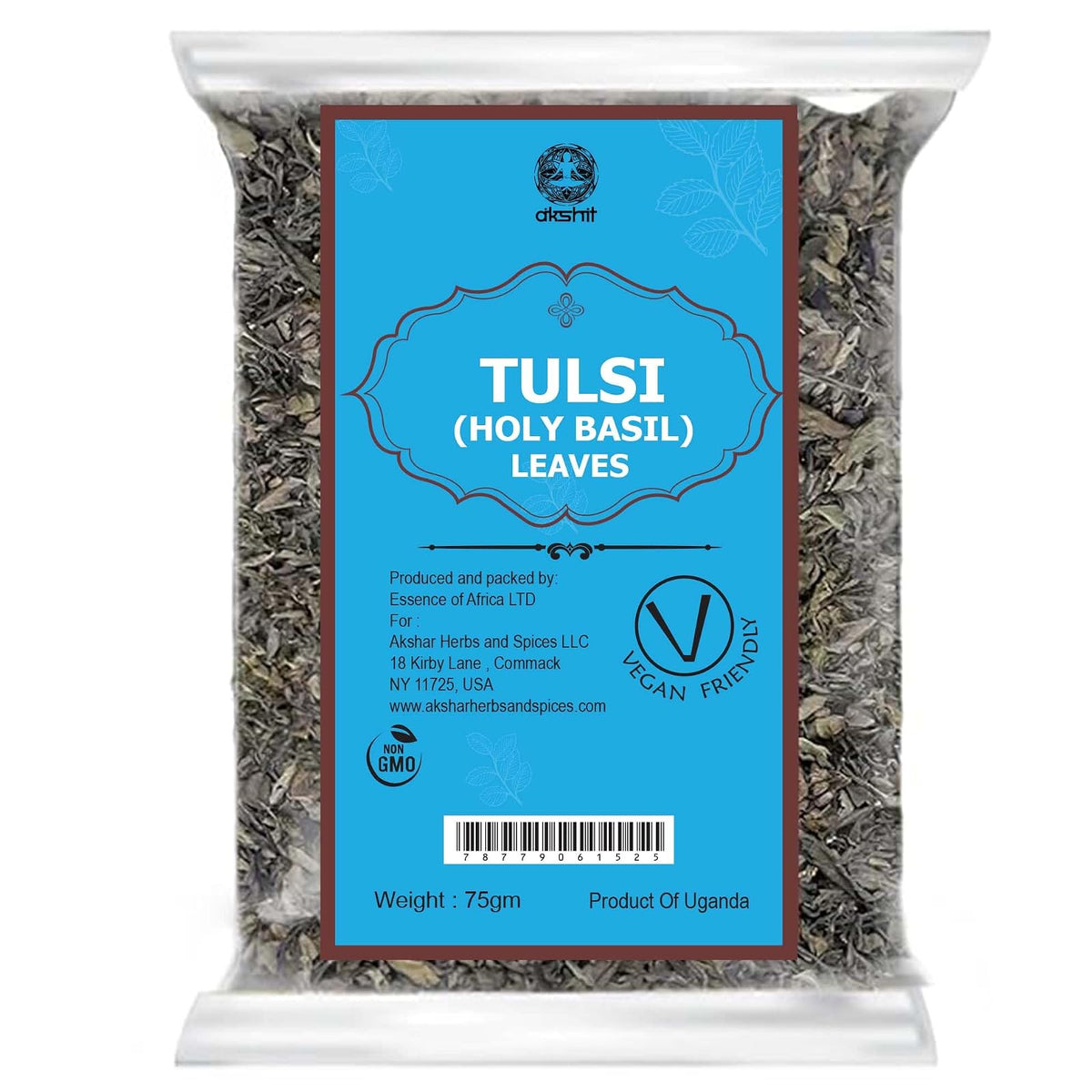 Akshit dried holy basil leaves for tea