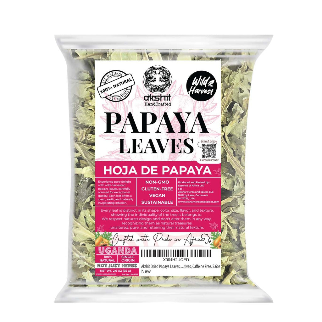 Akshit dried papaya leaves herbal tea