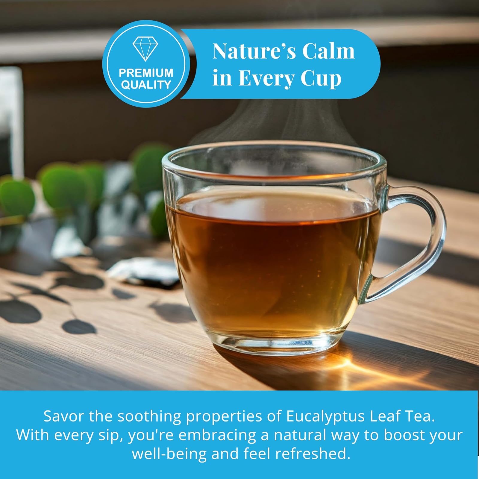 Akshit eucalyptus tea for wellness
