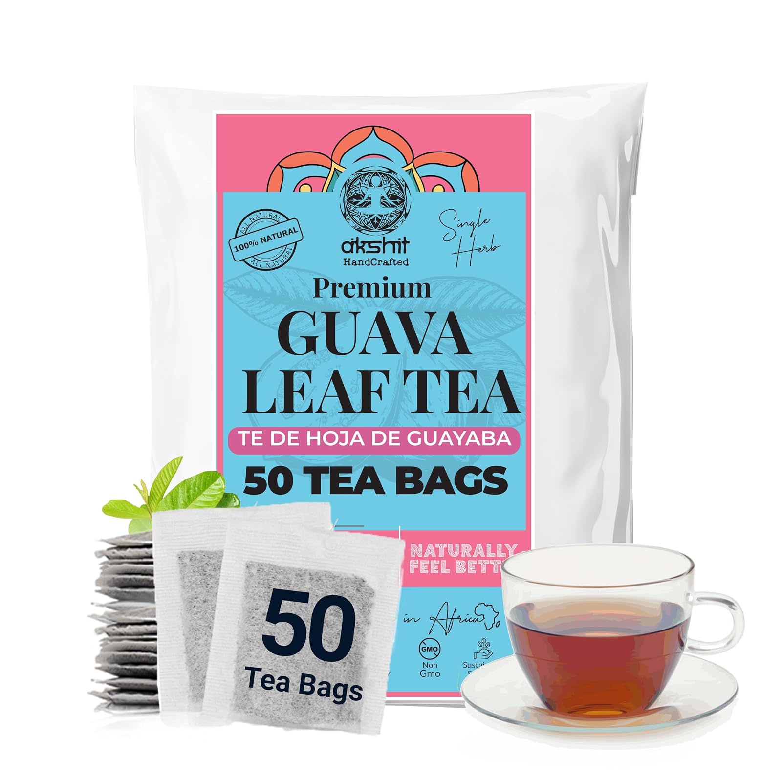 Akshit guava leaf tea bags