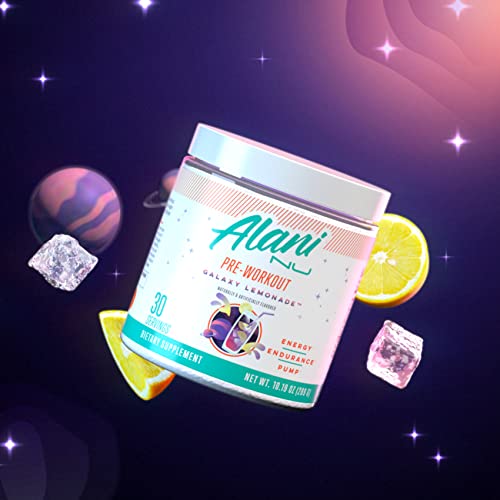 Alani Nu pre-workout for workout motivation