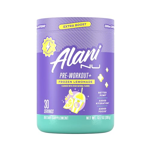 Alani Nu pre-workout frozen lemonade