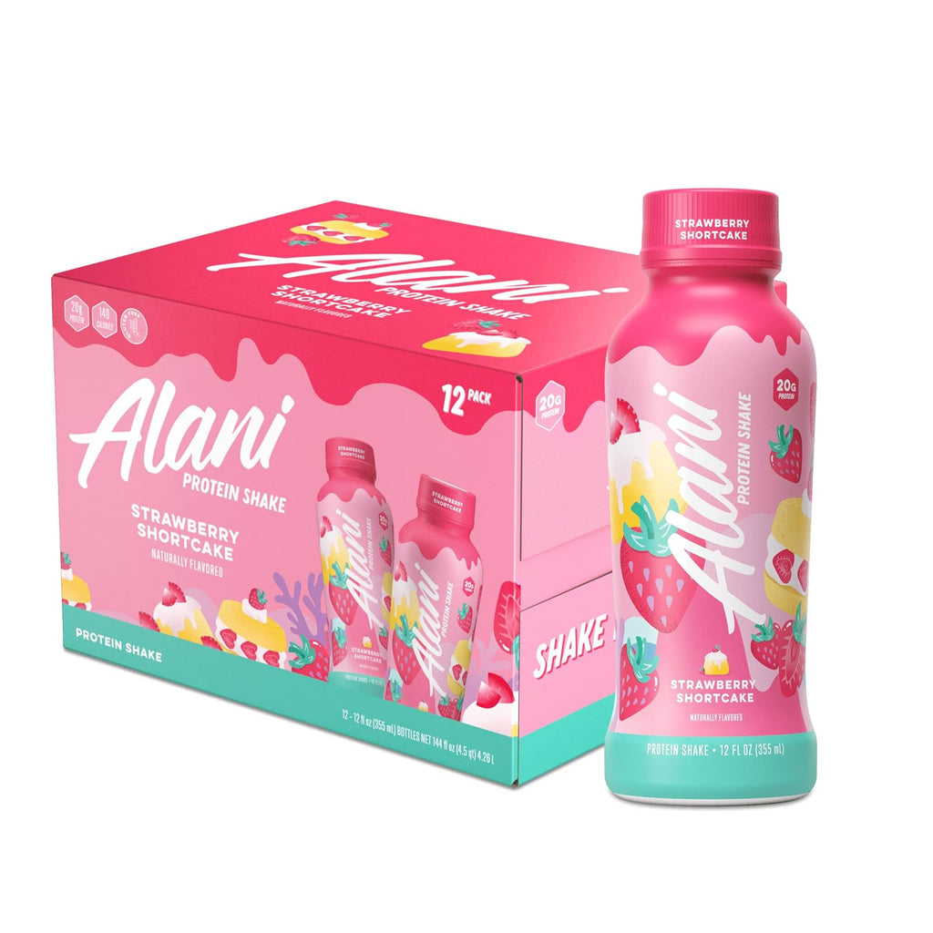 Alani Nu strawberry shortcake protein shake