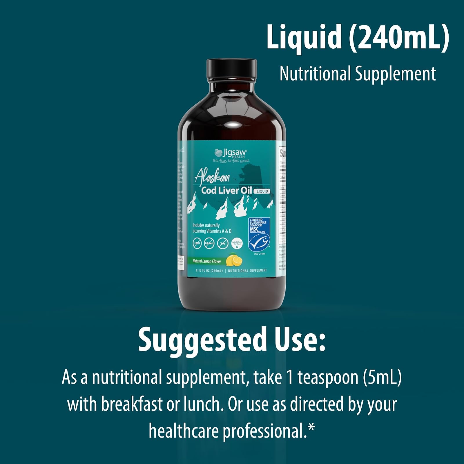 Alaskan cod liver oil for immunity