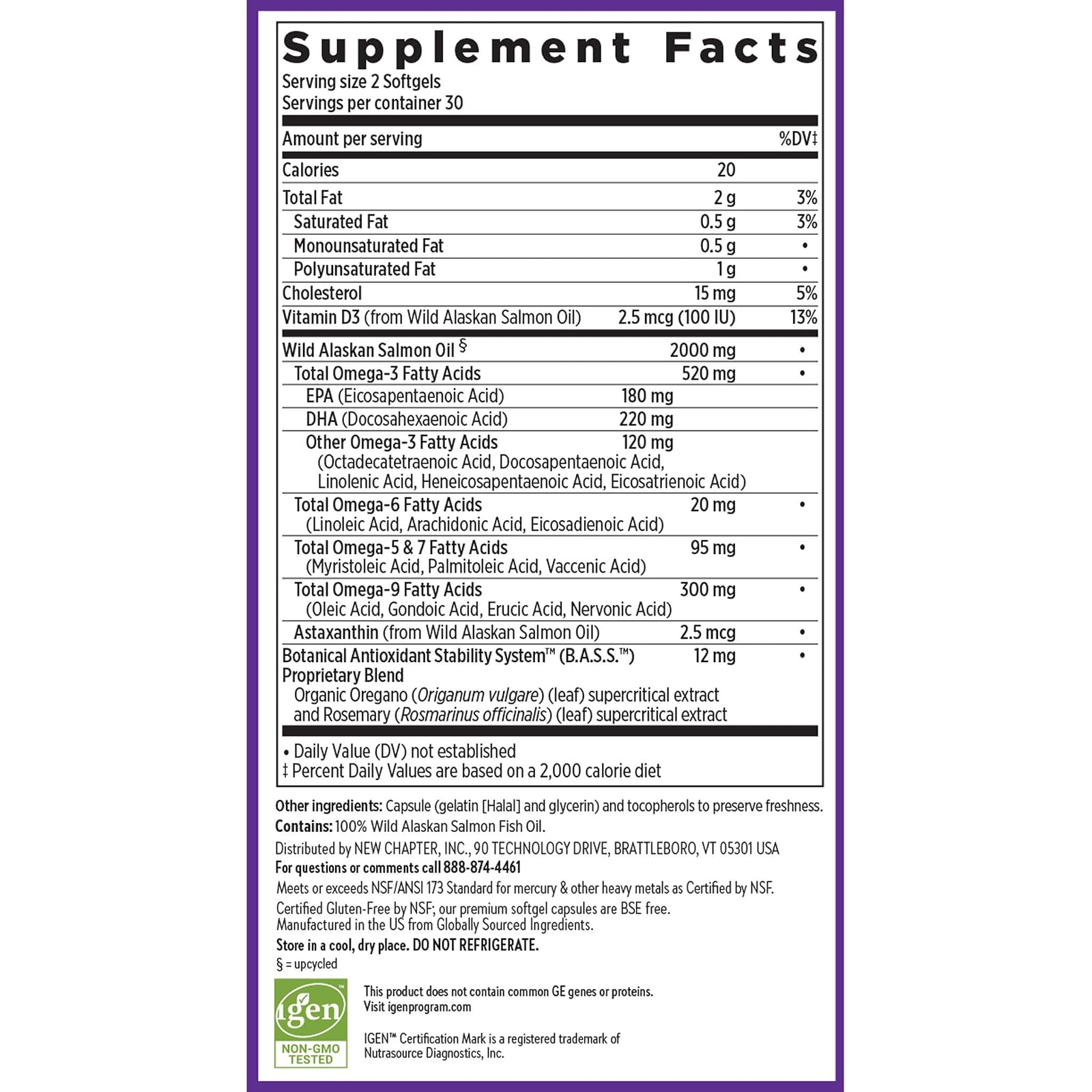 Alaskan salmon oil for joints