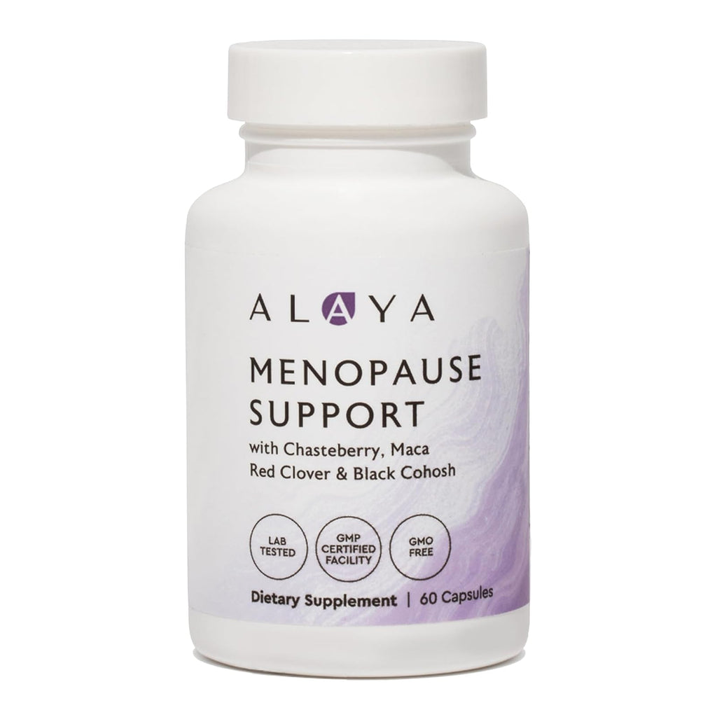 Alaya Naturals menopause support capsules