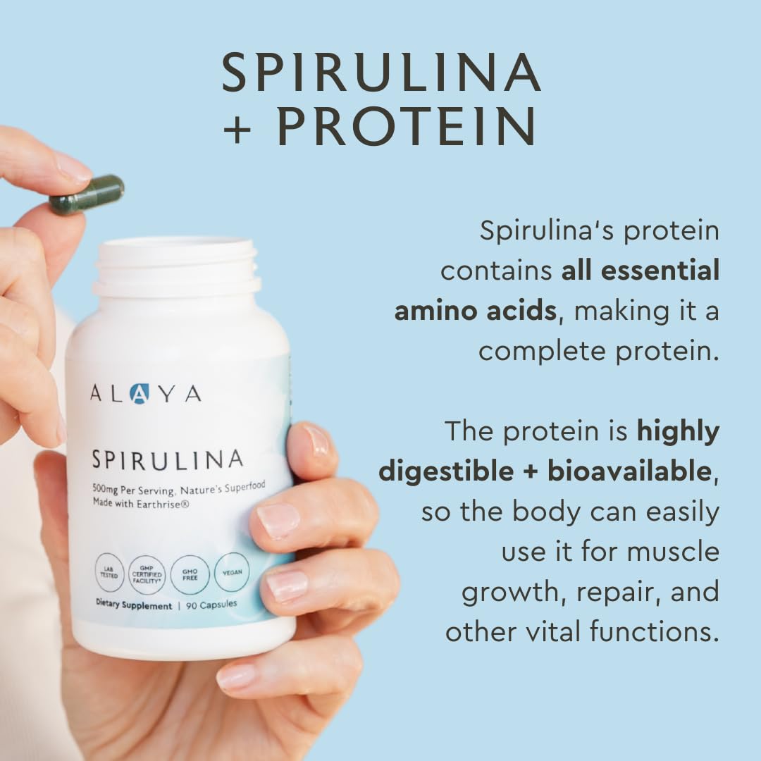 Alaya spirulina for immune support