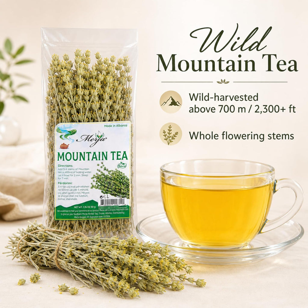 Albanian Mountain Tea for relaxation