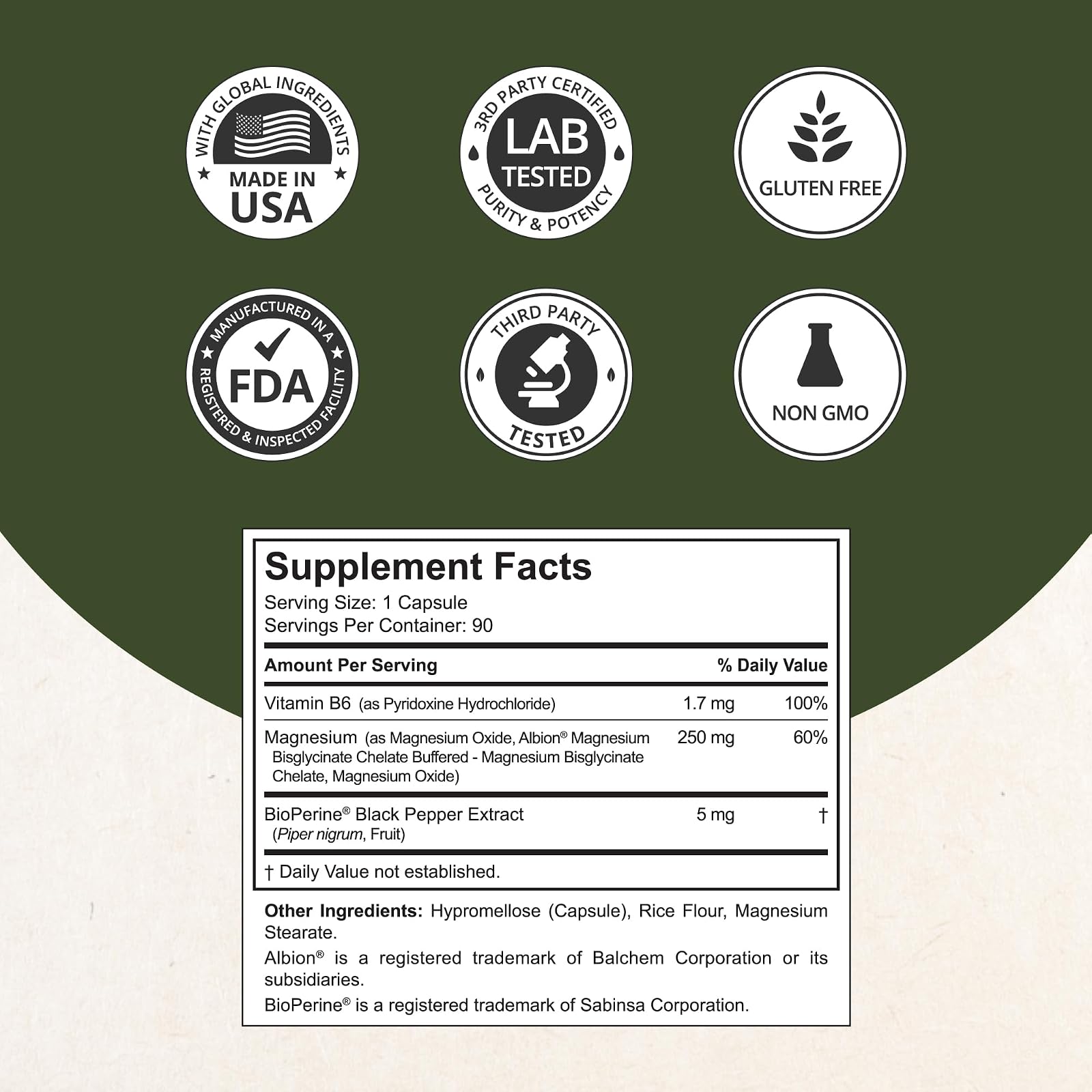 Albion magnesium bisglycinate complex