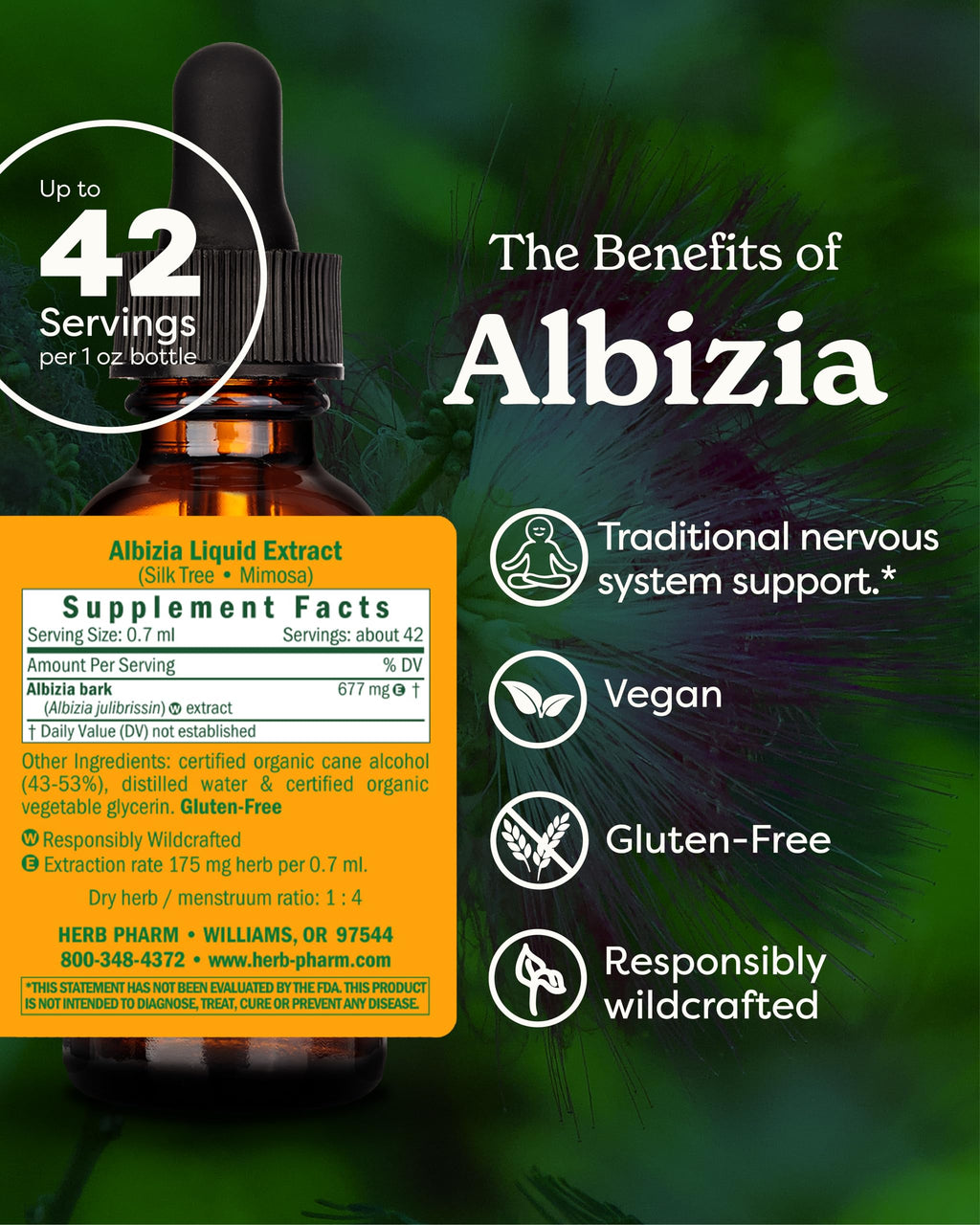 Albizia extract supports calm mind
