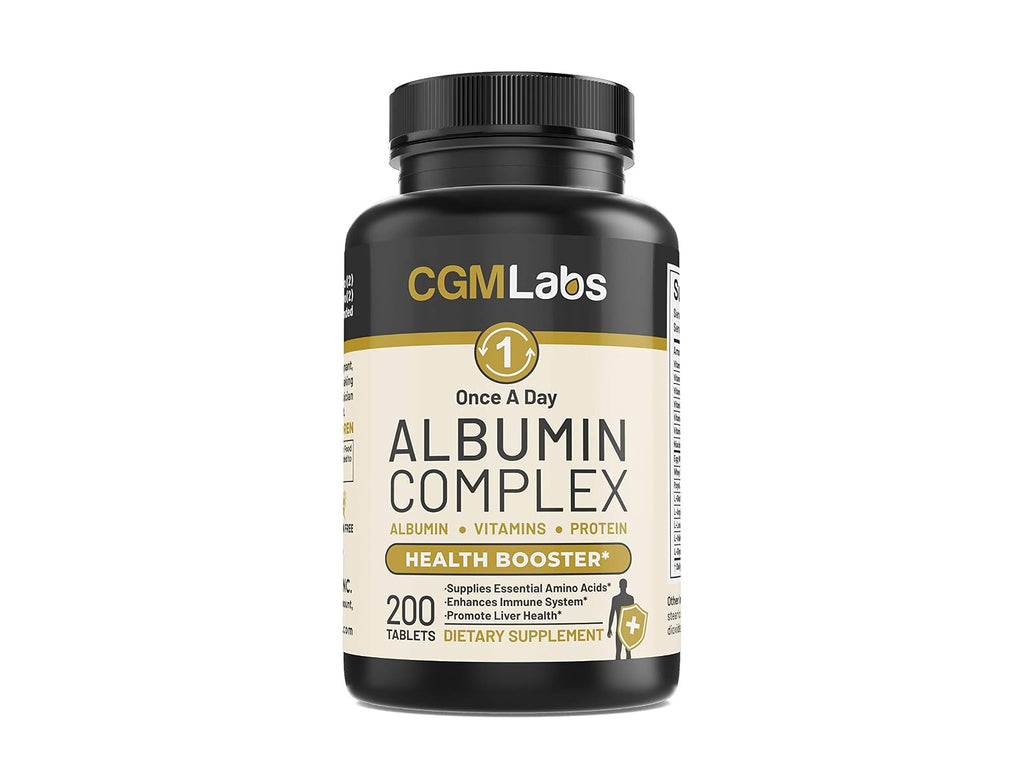 Albumin complex multivitamins for adults