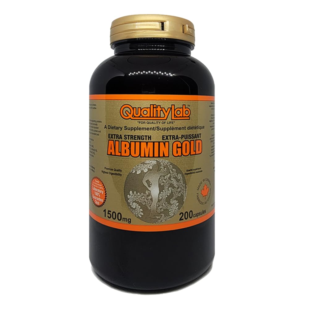 Albumin Gold blended vitamin capsules