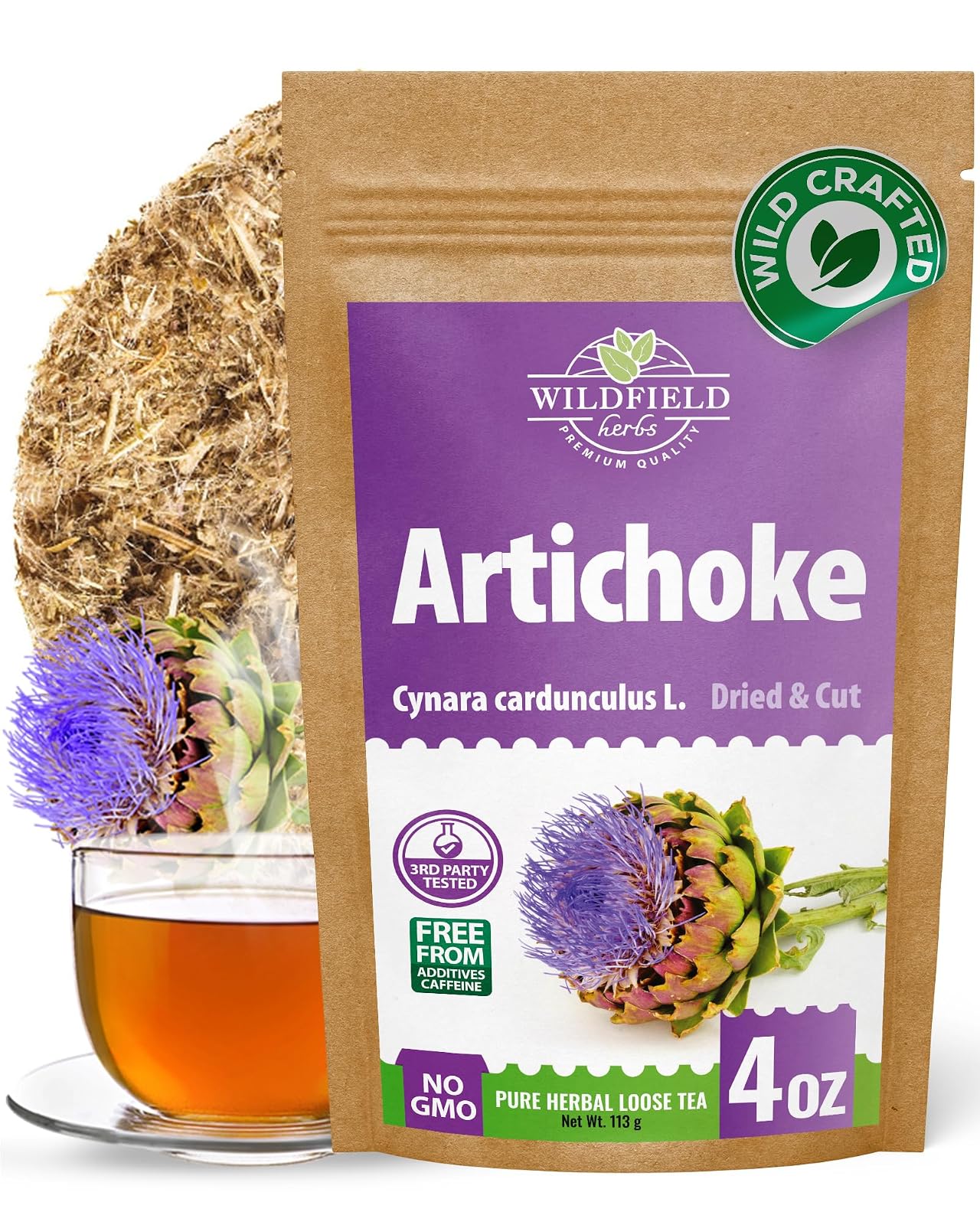Alcachofa herbal tea for detox