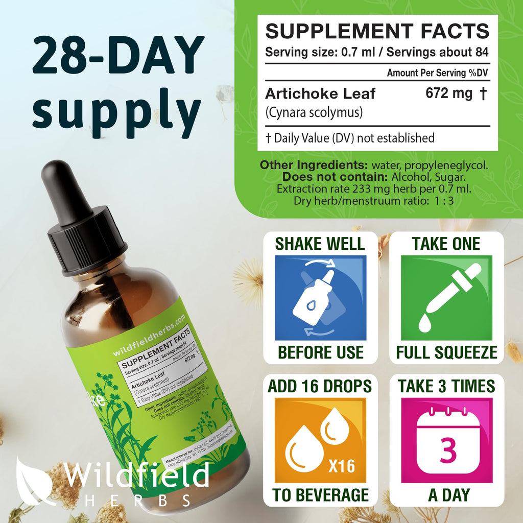 alcohol-free artichoke tincture benefits