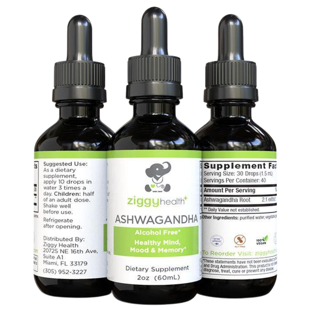 alcohol-free ashwagandha tincture drops