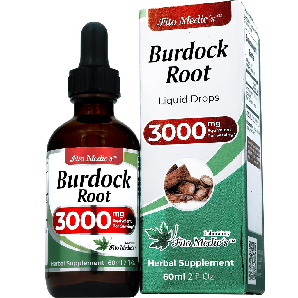 alcohol free burdock root benefits