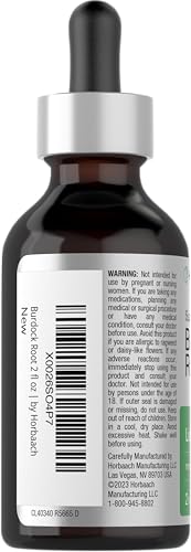 alcohol-free burdock root extract