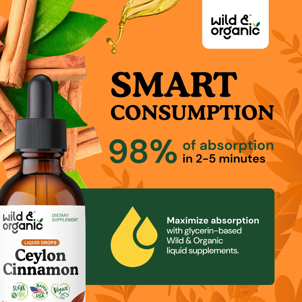 Alcohol-free Ceylon cinnamon drops