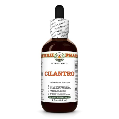 alcohol-free cilantro glycerite extract