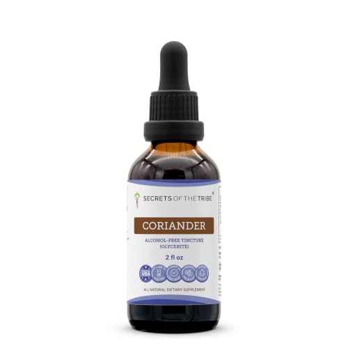 alcohol-free coriander tincture benefits