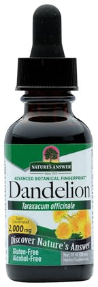 alcohol free dandelion root extract