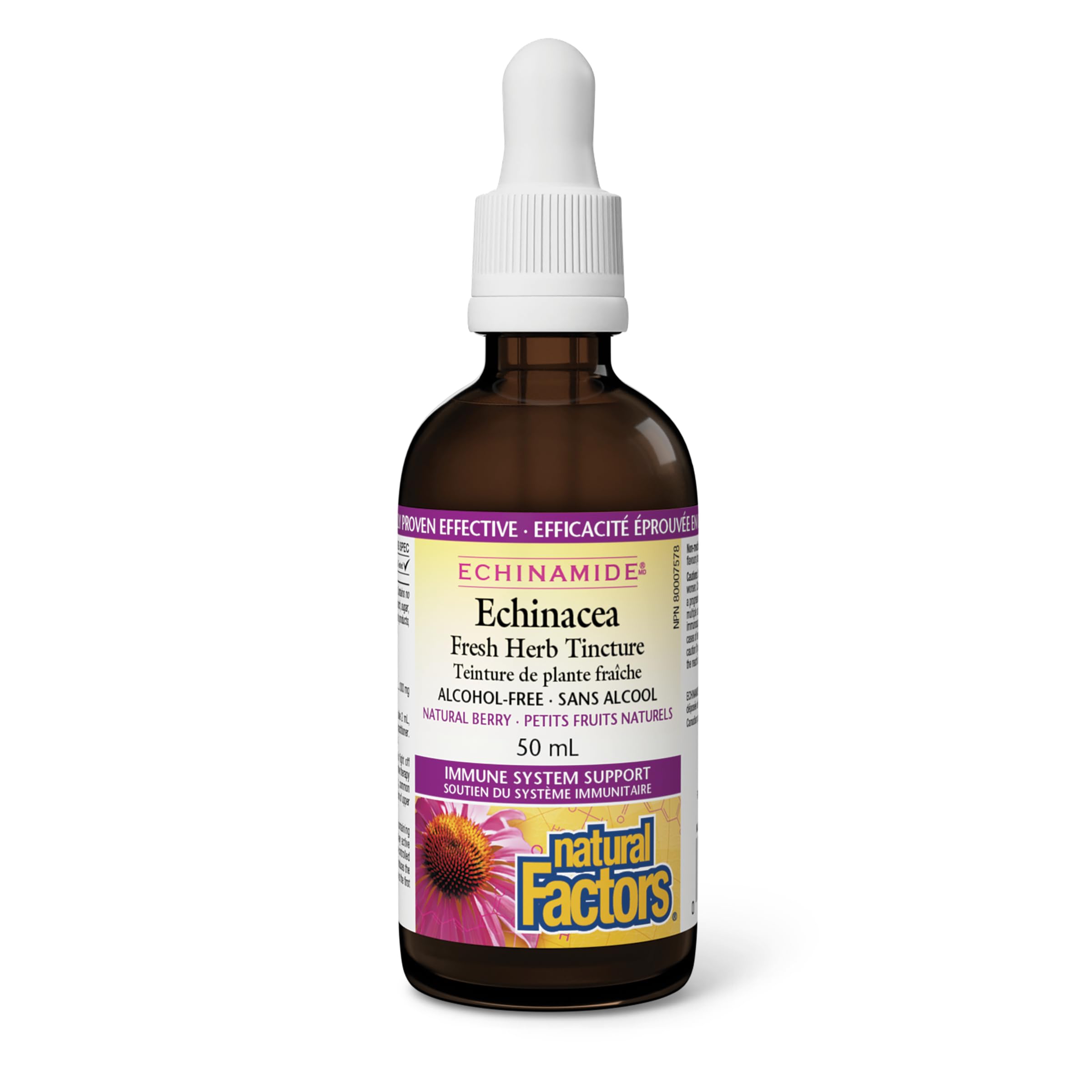 alcohol-free echinacea berry supplement