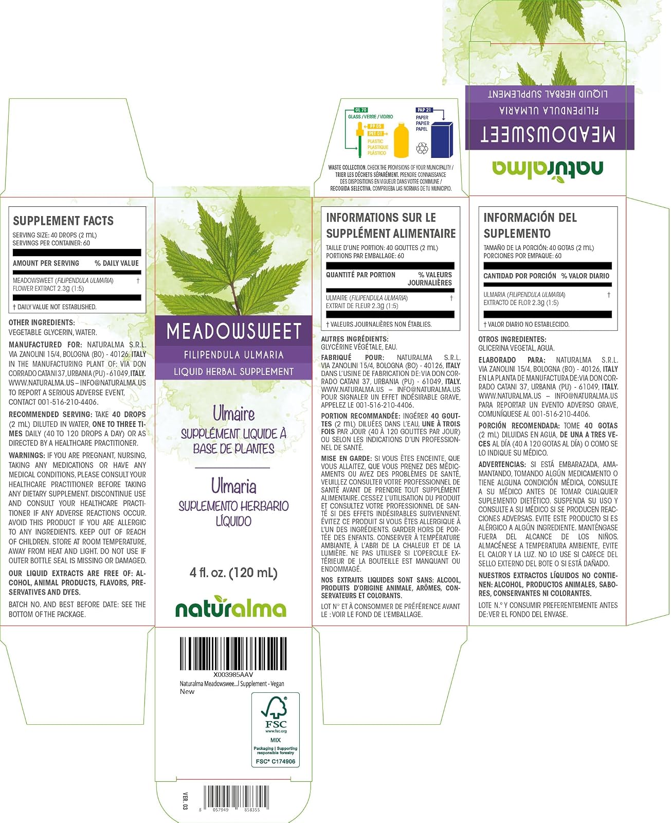 Alcohol-free echinacea herbal remedy