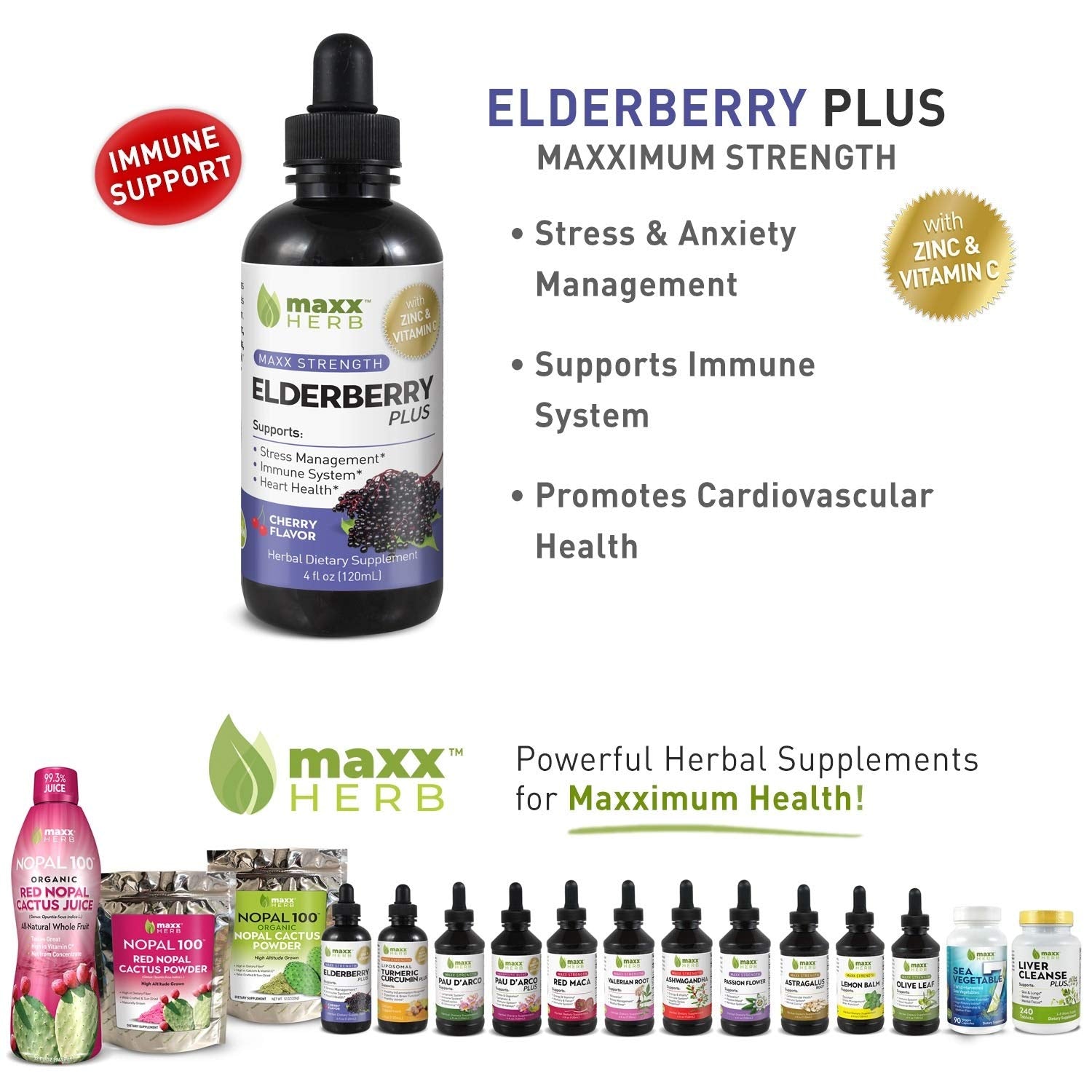 alcohol free elderberry drops