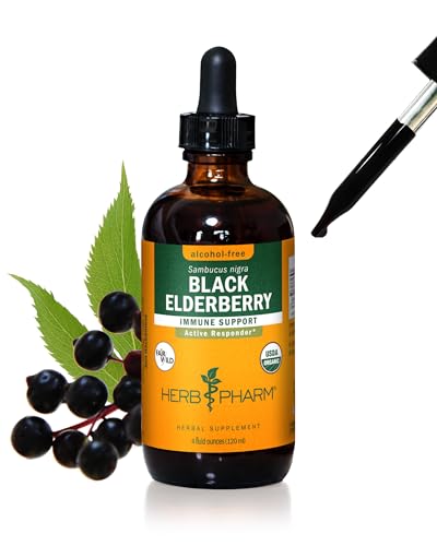 alcohol-free elderberry glycerite drops