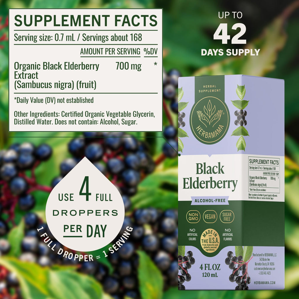 alcohol-free elderberry immune support