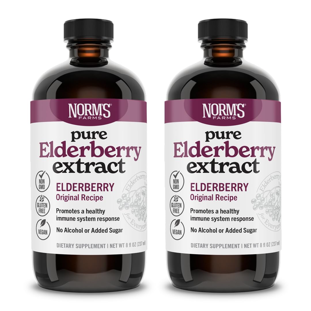 alcohol-free elderberry tincture for wellness