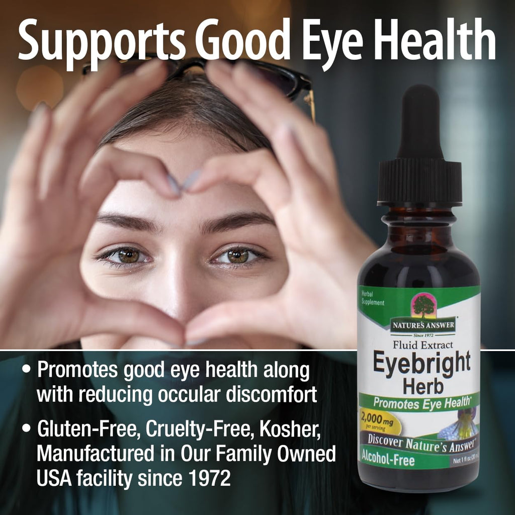 Alcohol-free Eyebright herbal extract
